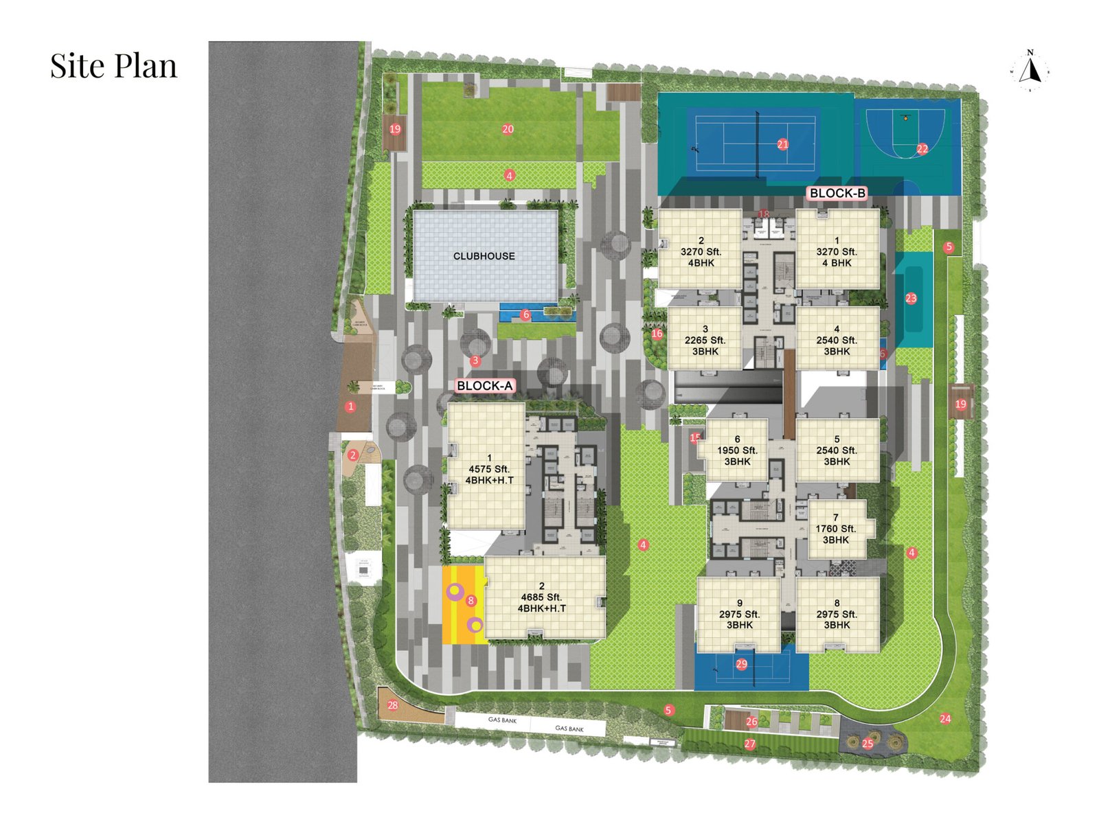 Hallmark Altus - Ultra Premium 3 & 4 BHKs at Kondapur